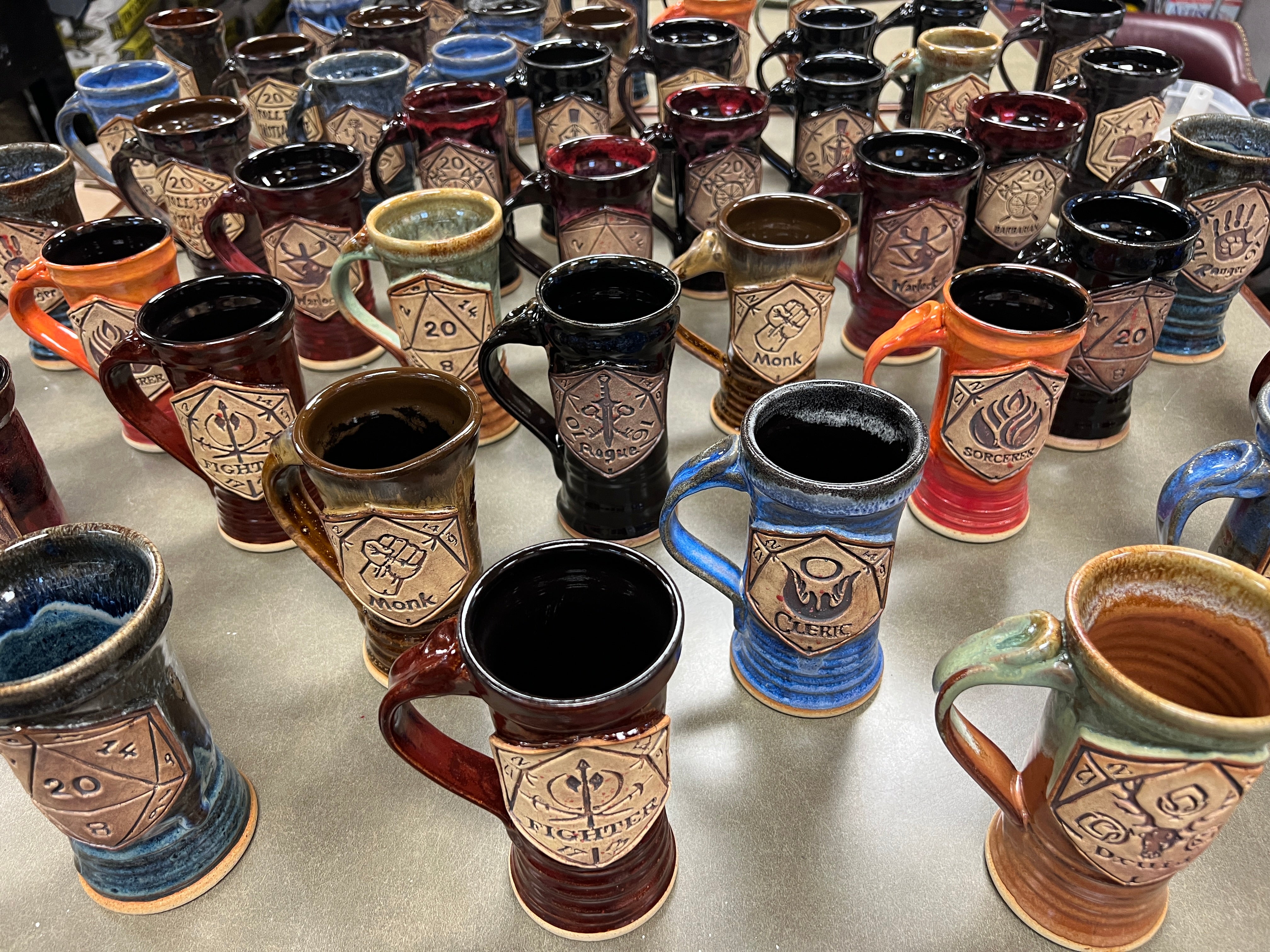 Tabletop Gaming Inspired Pottery – Rocky Patch Pottery
